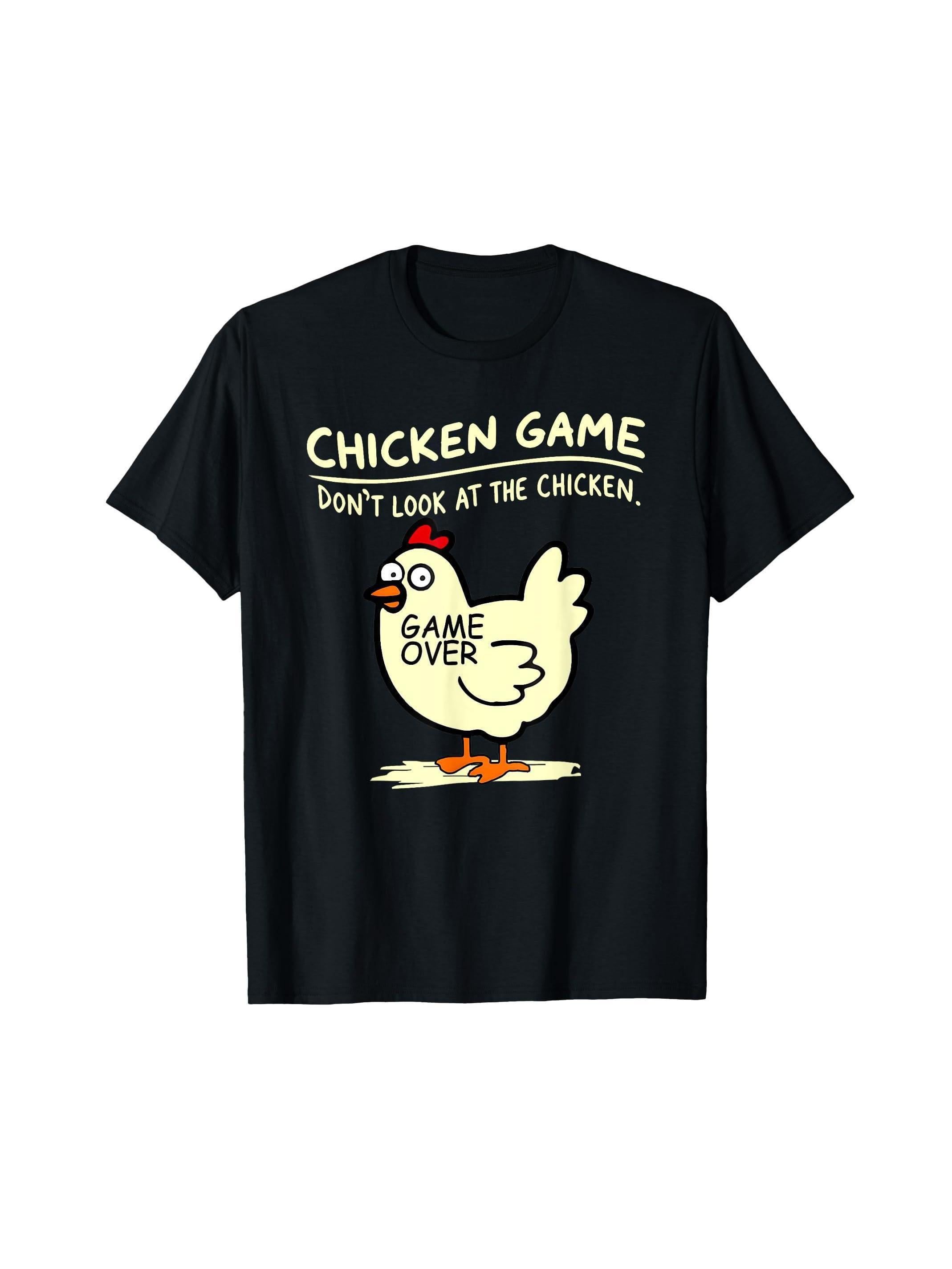 Chicken Tshirt, Humorous Clothing, Playful Design, Breathable Fabric ...