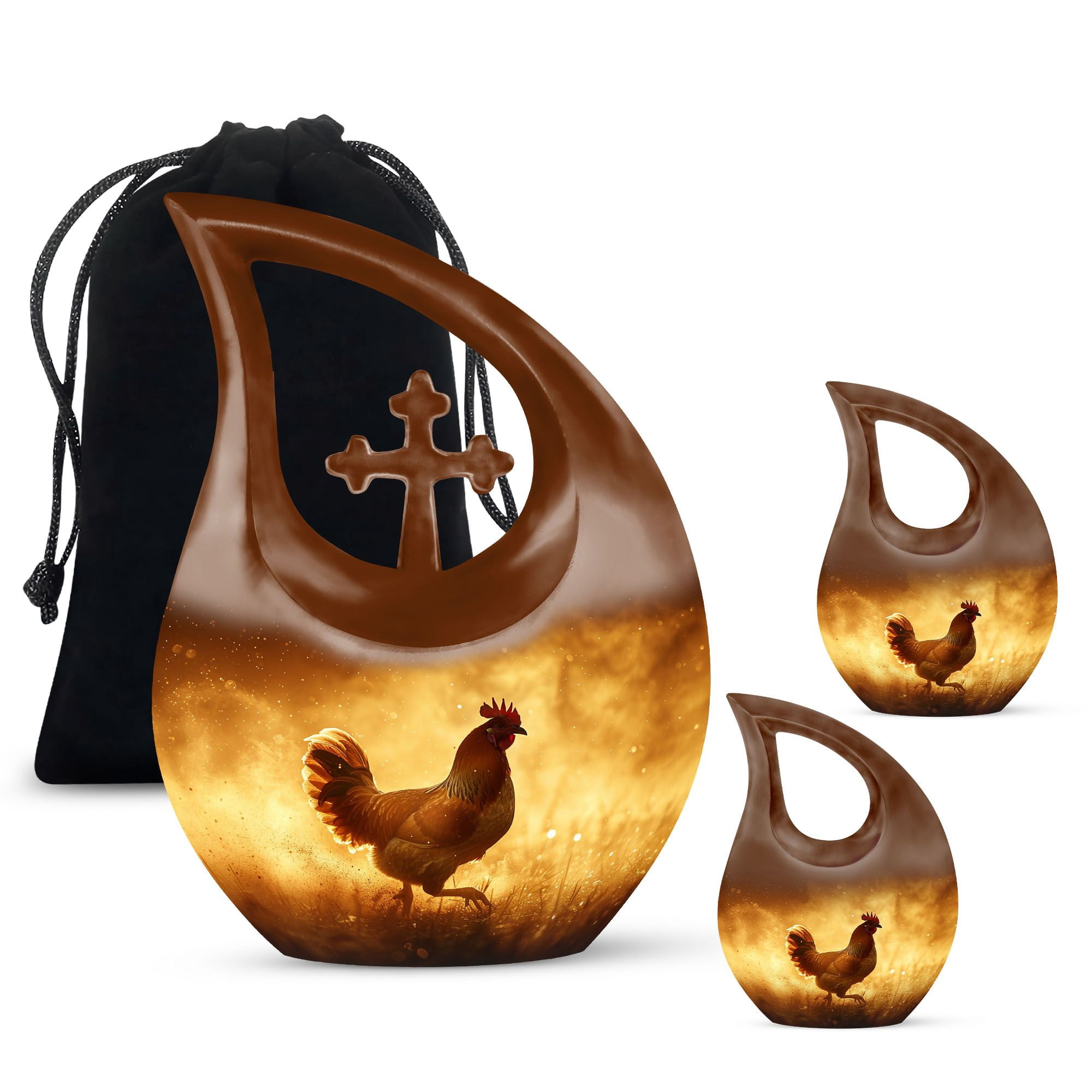 Chicken Urn - Urn For Ashes For Women - Keepsake Urns For Human Ashes ...