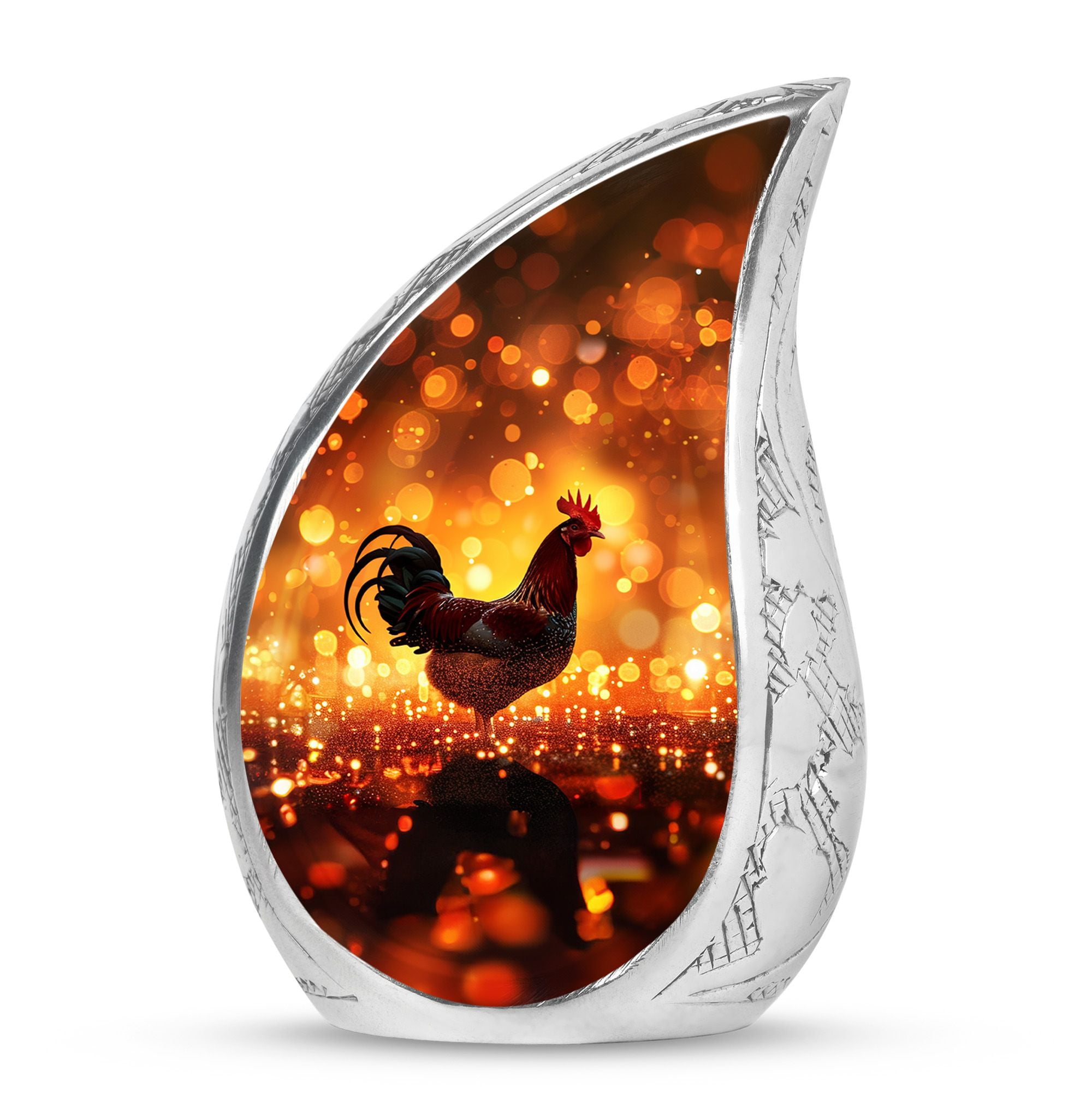 Chicken Urn - Small Urns For Human Ashes Keepsake - Urn For Ashes Adult ...