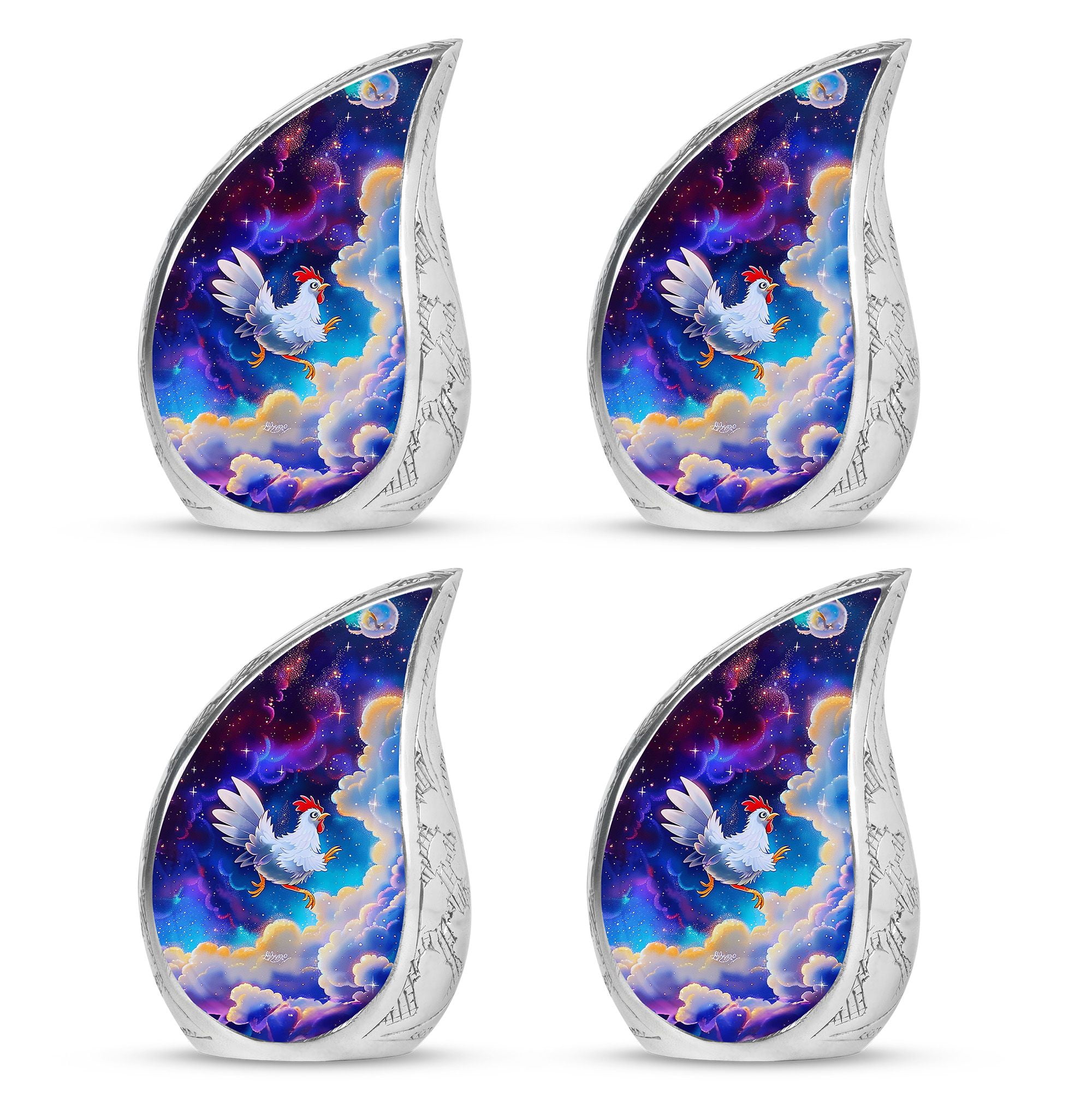 Chicken Urn, Small Urns For Human Ashes Keepsake, Urn For Ashes Adult ...