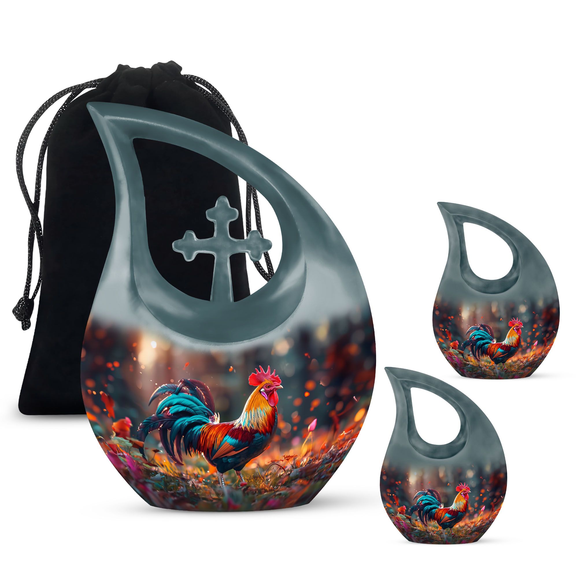 Chicken Urn - Urns For Human Ashes Adult Female - Urns For Ashes Large ...