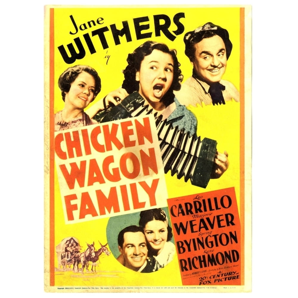 Chicken Wagon Family U Movie Poster Masterprint - Walmart.com