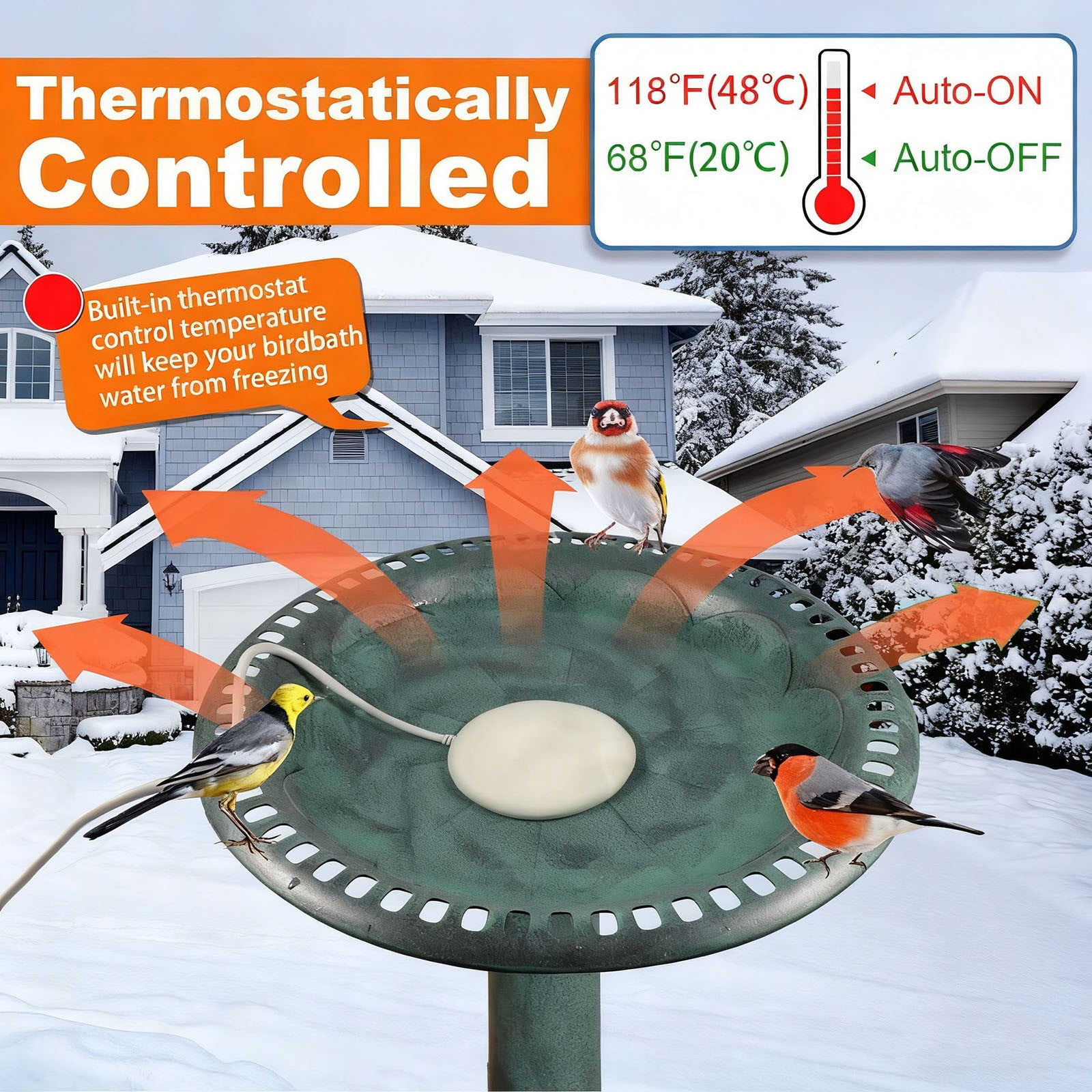Chicken Water Heater,Chicken Water Heater for Winter with Immersion ...