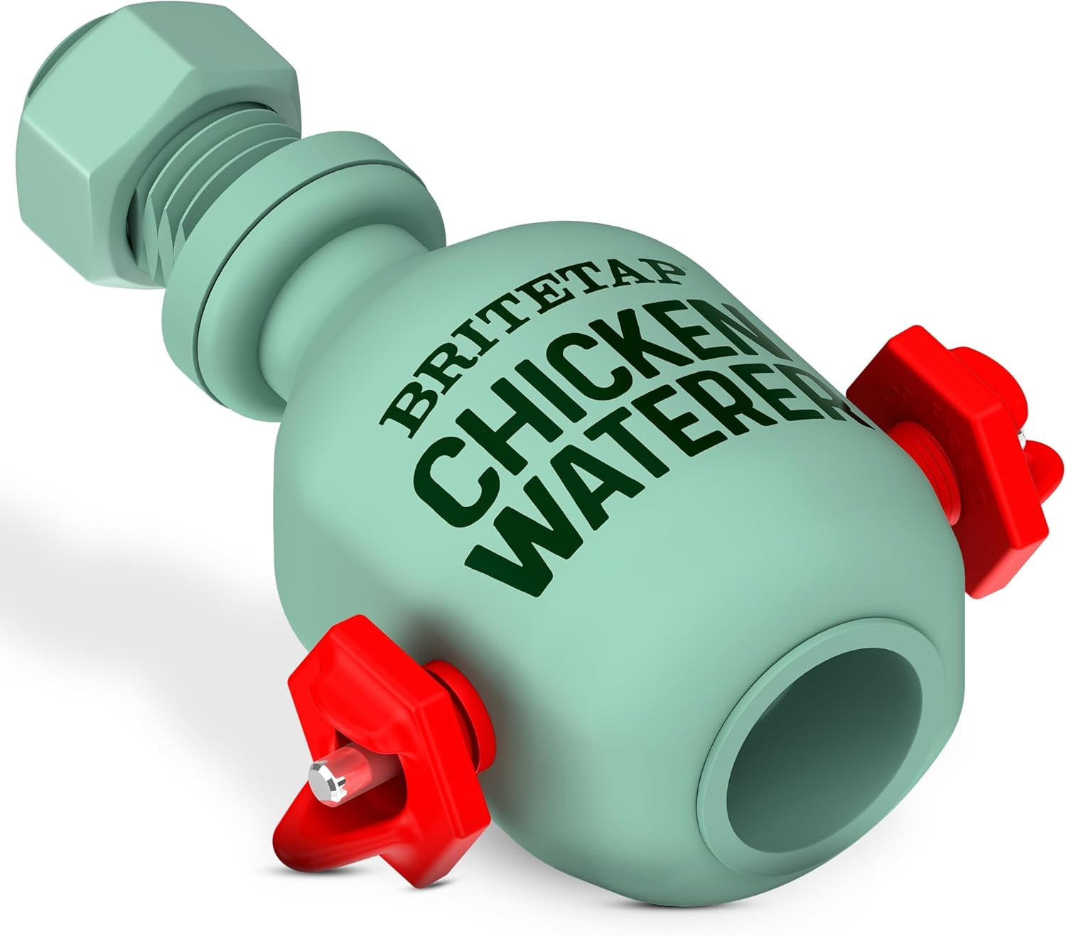 Chicken Waterer - Automatic Poultry Waterer Attachment for Chicks, Duck ...