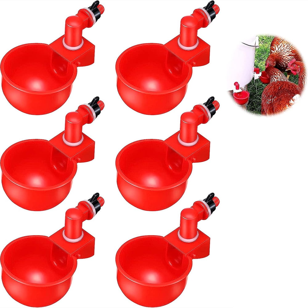 Chicken Waterer Cups, Automatic Filling For Chicken, Duck, Goose ...