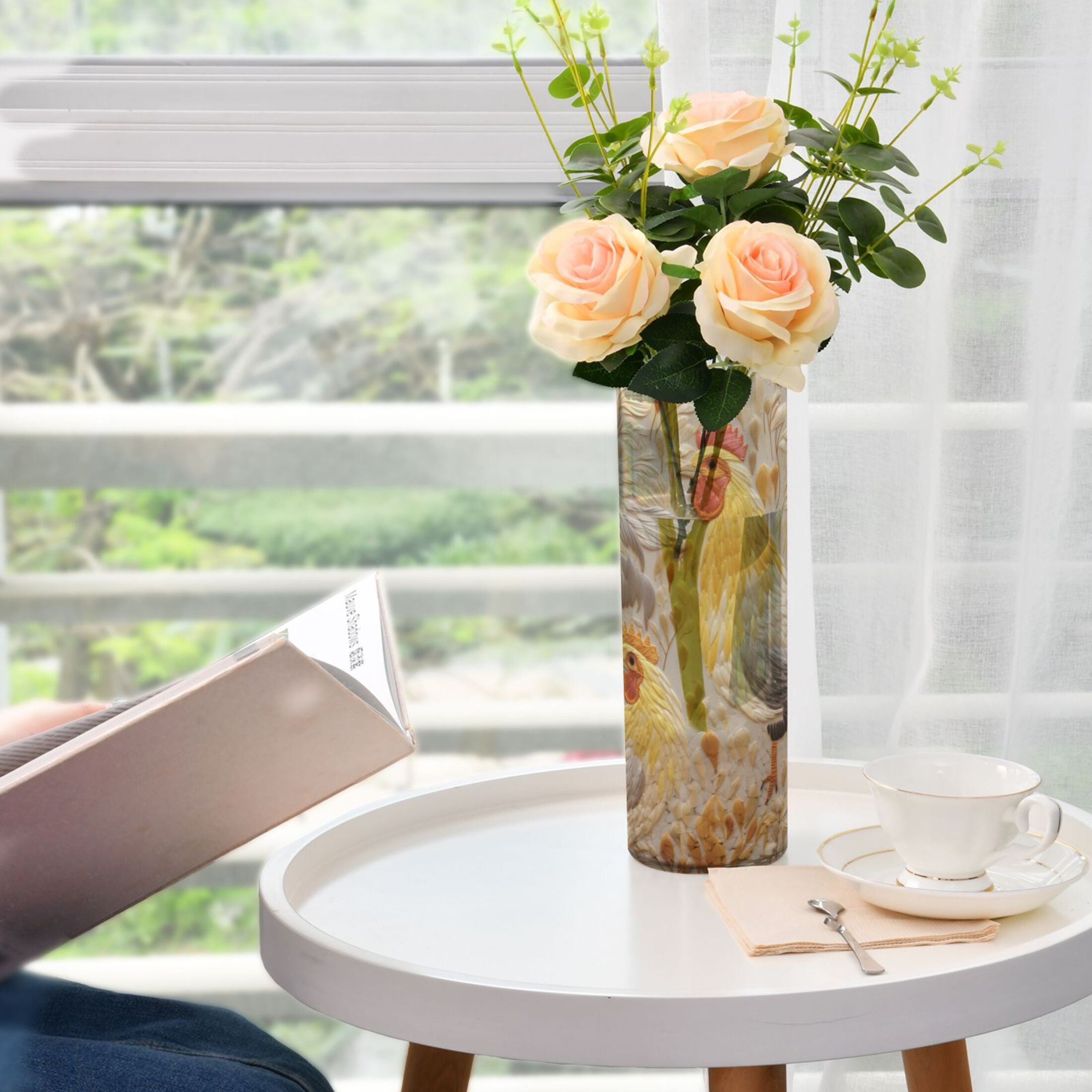 Chicken Wheet Leaves Vases for Flowers Modern Decorative Vase Home ...