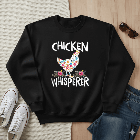 Chicken Whisperer Funny Farm Animal Quote For Farmers Graphic Gift ...