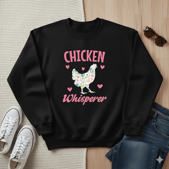 Chicken Whisperer Funny Farming Quote For Kids Women Girls Farmer ...