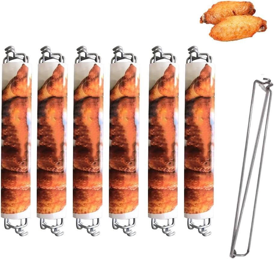 Chicken Wing BBQ Fork, Clamping Wing for Grilling Chicken Wings, U ...