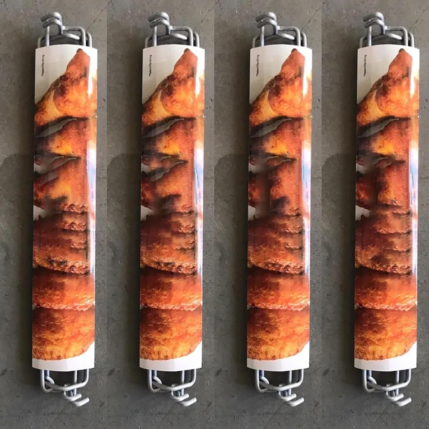 Chicken Wing BBQ Fork, Chicken Wing Grilling Rails, Metal BBQ Grilling ...