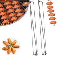 DEKAXID Stainless Steel Universal Air Fryer Fork BBQ Kitchen Grill Fork ...