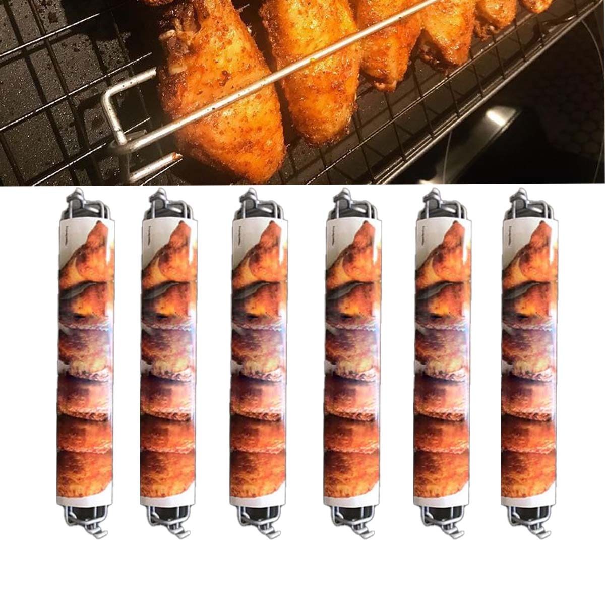 Chicken Wing Grill, Stainless Steel Chicken Wing Grill, Best Chicken ...