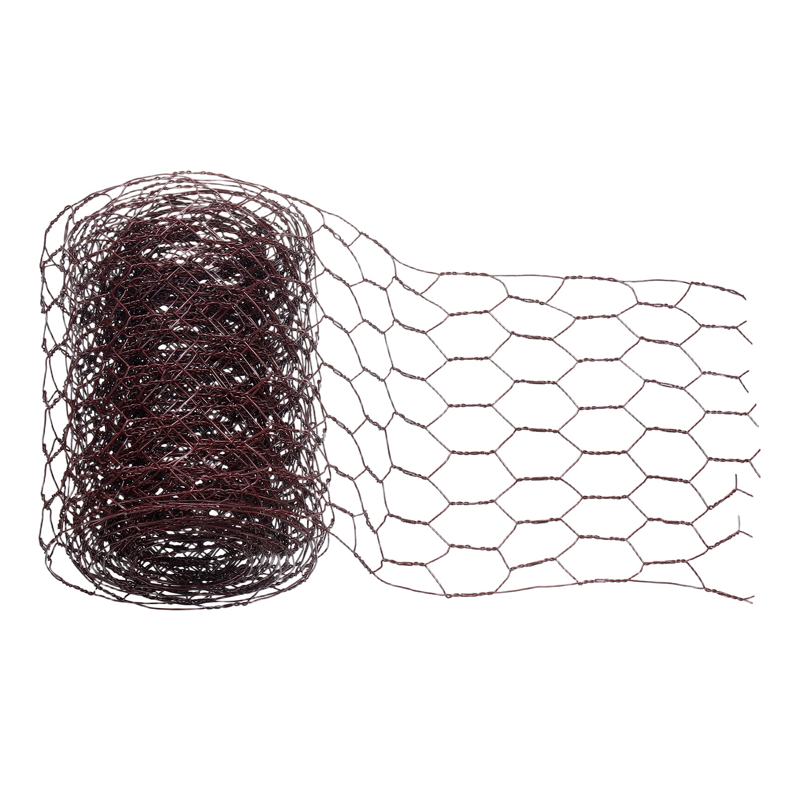 Chicken Wire, 4 x 118 Inch Iron Mesh Netting Floral Wire Plant Cage ...