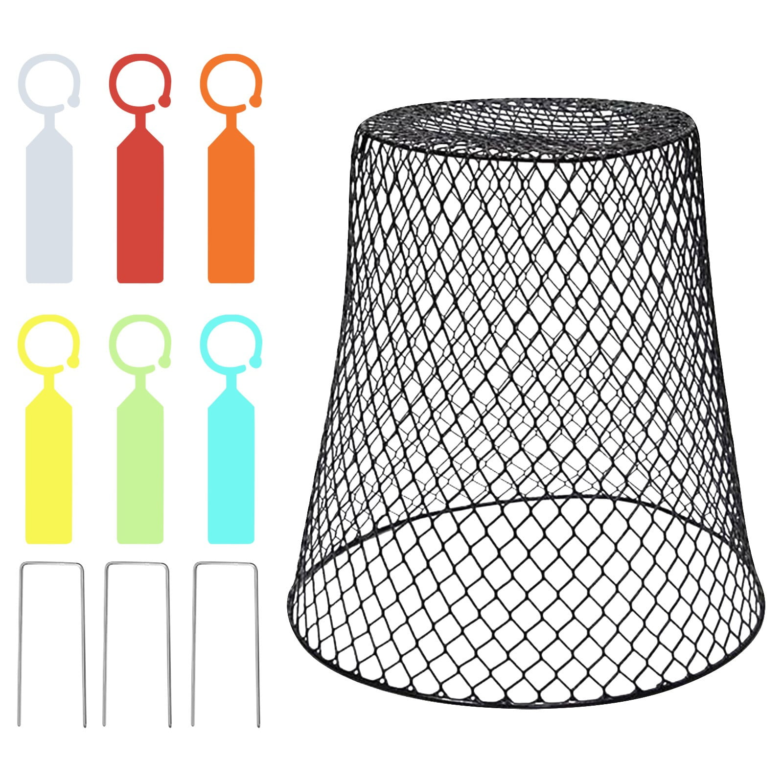 Chicken Wire Cloche Plant Covers Garden Netting Metal Heavy Duty Plant ...