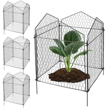 Outsunny 10 x 6.5ft Crop Cage, Double Doors Plant Protection Tent ...