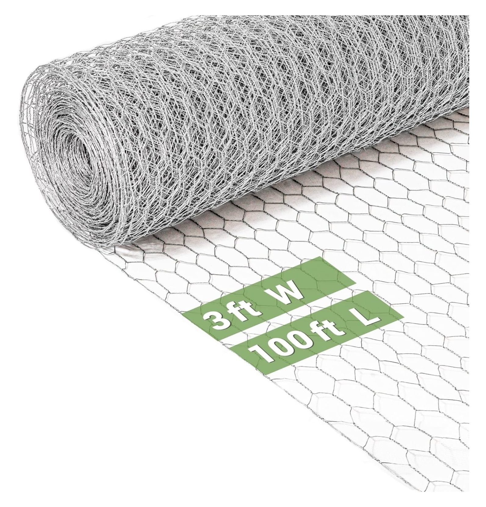 Chicken Wire Fencing Mesh, Galvanized Hexagonal Floral Chicken Wire ...