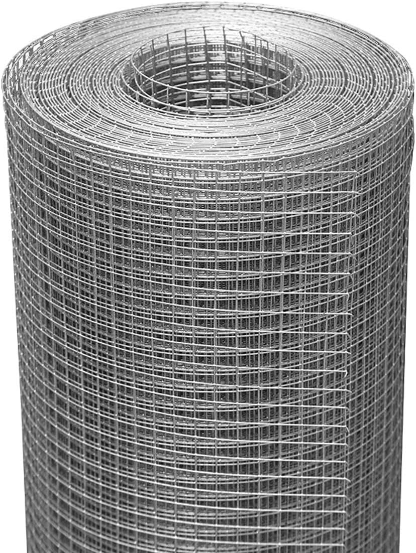 Chicken Wire Mesh, Hardware Cloth 1/2 inch Mesh 24in. x 50ft. 19-Gauge ...