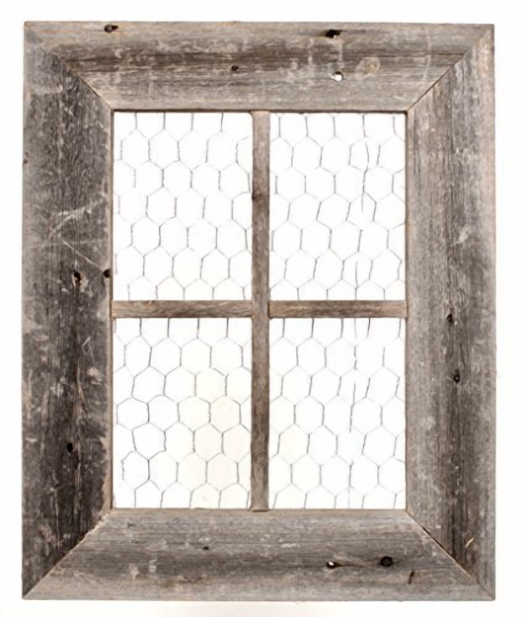 Chicken Wire Photo or Message Board - Durable Unfinished Wood Frames w ...