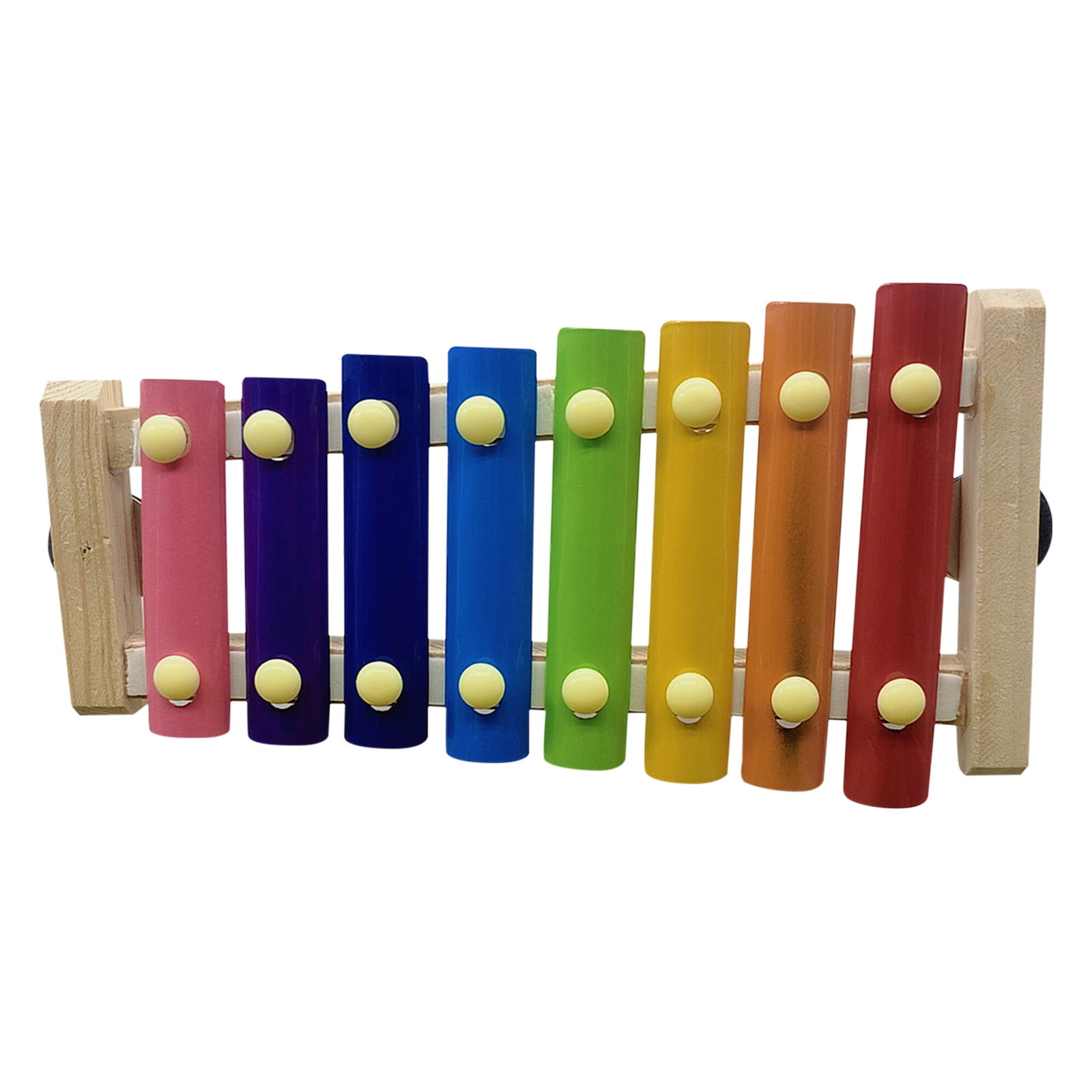 Chicken Wooden Xylophone Toy - Interactive Poultry Pecking Toy with ...