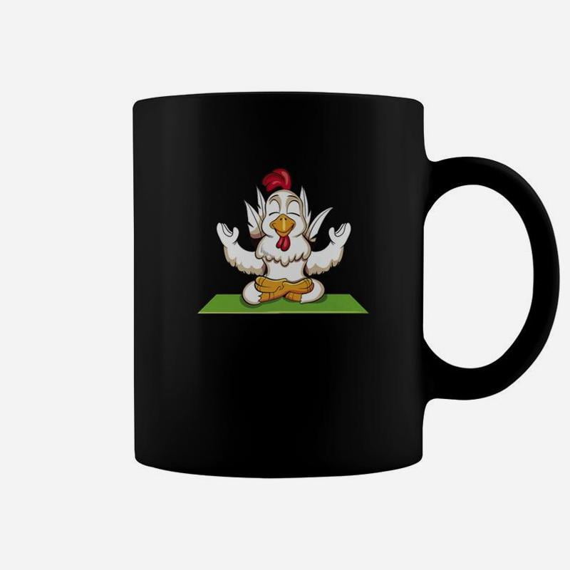 Chicken Yoga For Sporty Chicken Lady Yogi Chick Tee Coffee M - Walmart.com