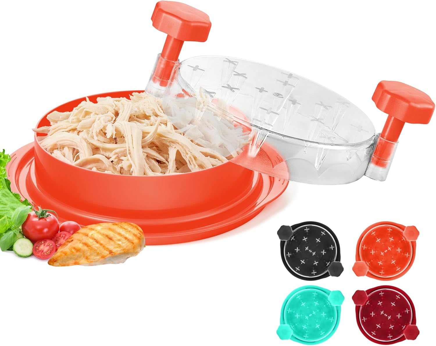 Chicken chopper tool twist large: 2025 Pro and standard food grade visible meat grinder tool ...