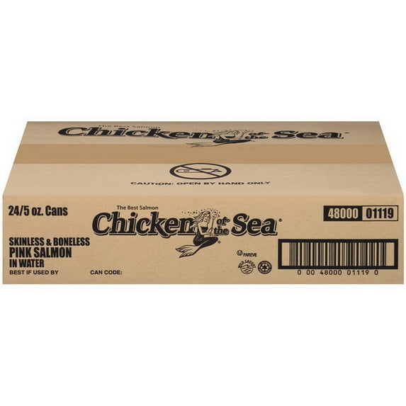 (Price/case)Chicken Of The Sea Skinless/Boneless Pink Salmon 5 Ounces ...