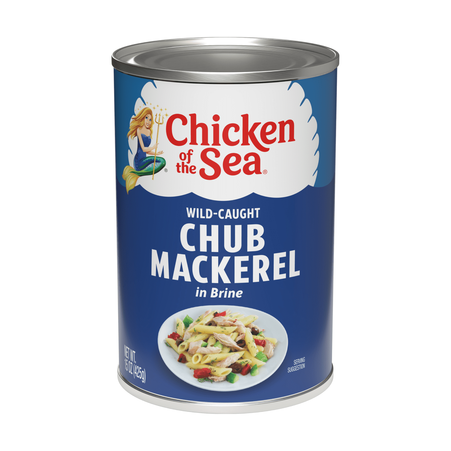 Chicken of the Sea Wild Caught Chub Mackerel in Brine 15 oz - Walmart.com