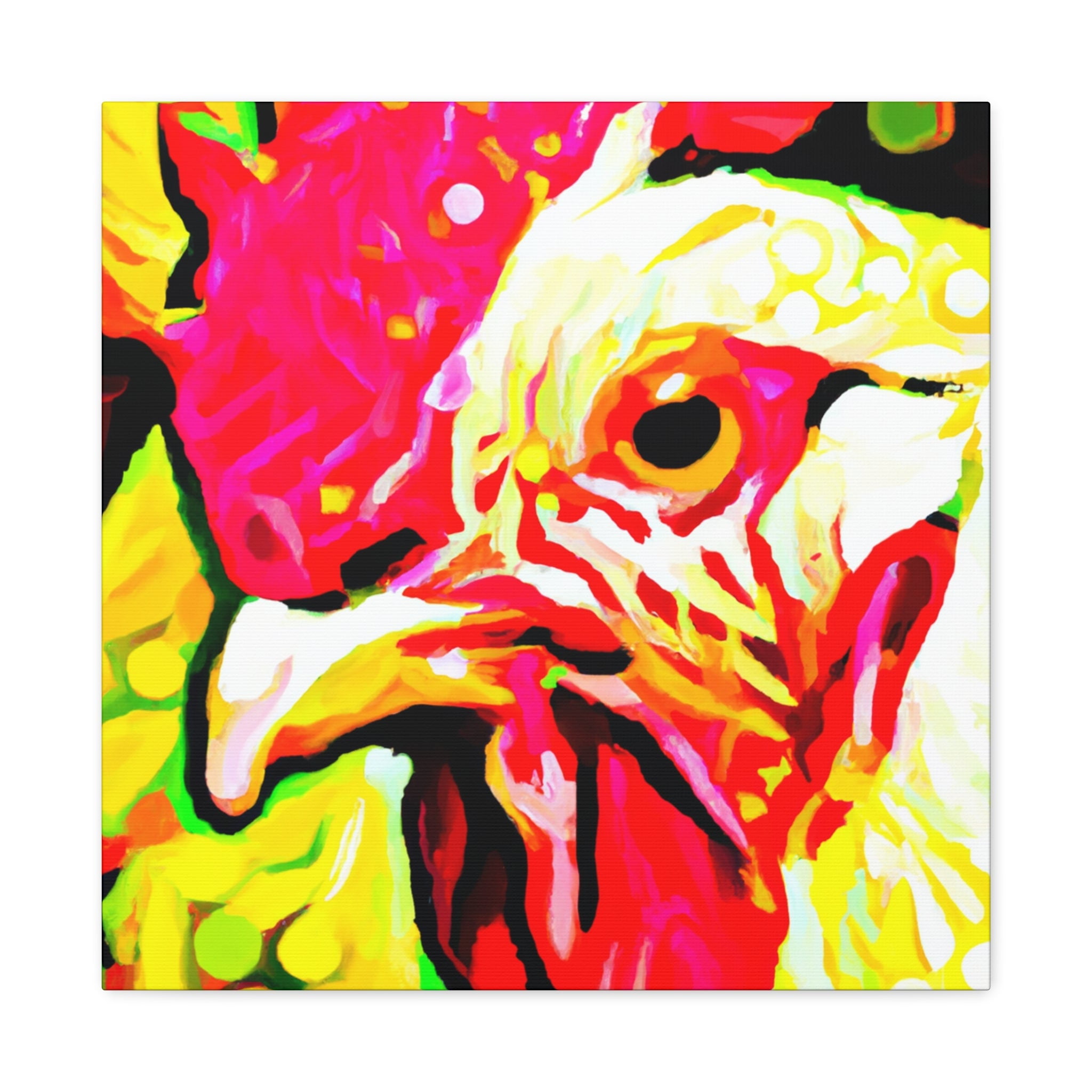 "Chicken on Canvas Pop". - Canvas - Walmart.com