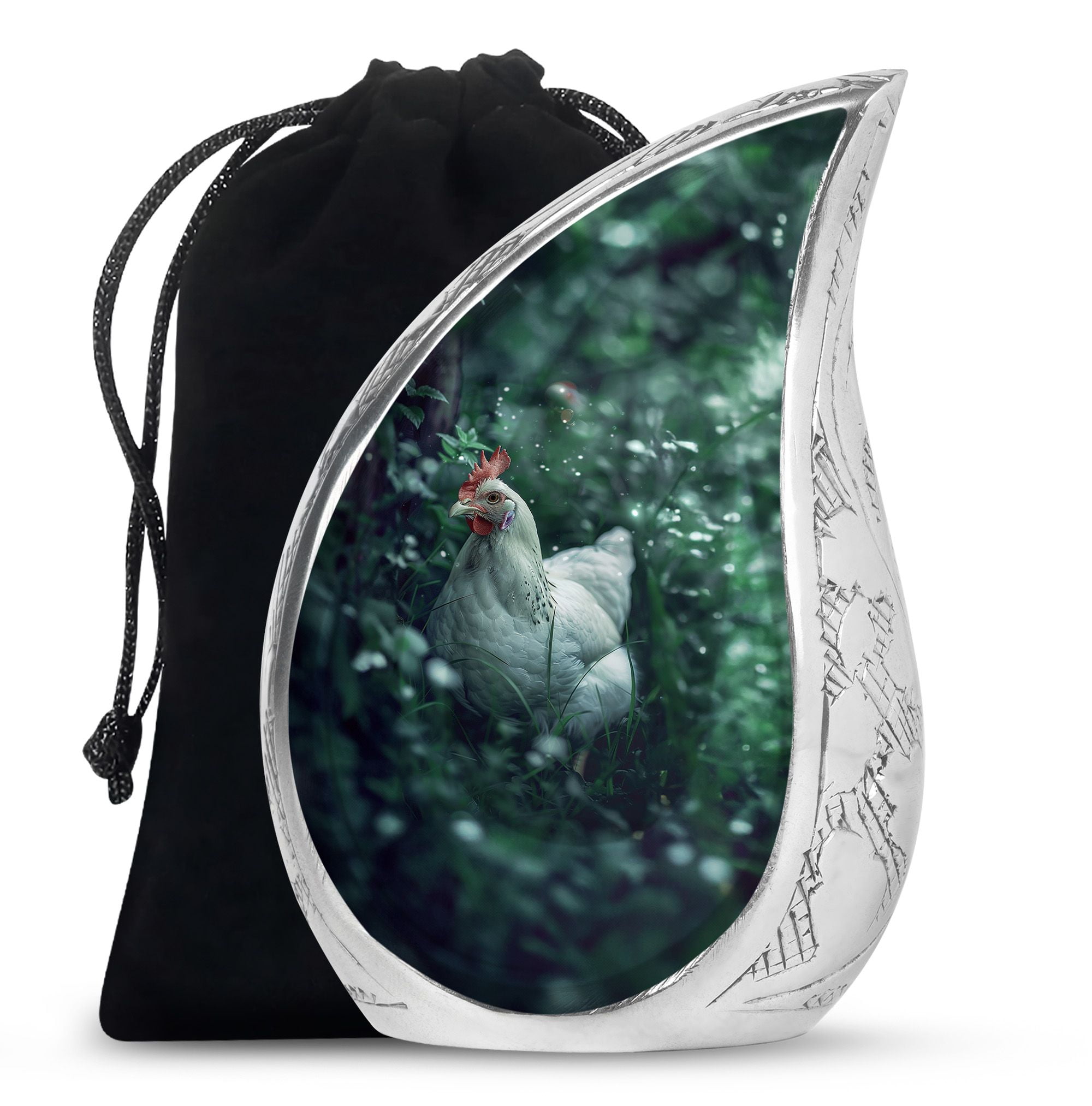 Chicken urn for ashes - urn for ashes adult male - cremation urns for ...