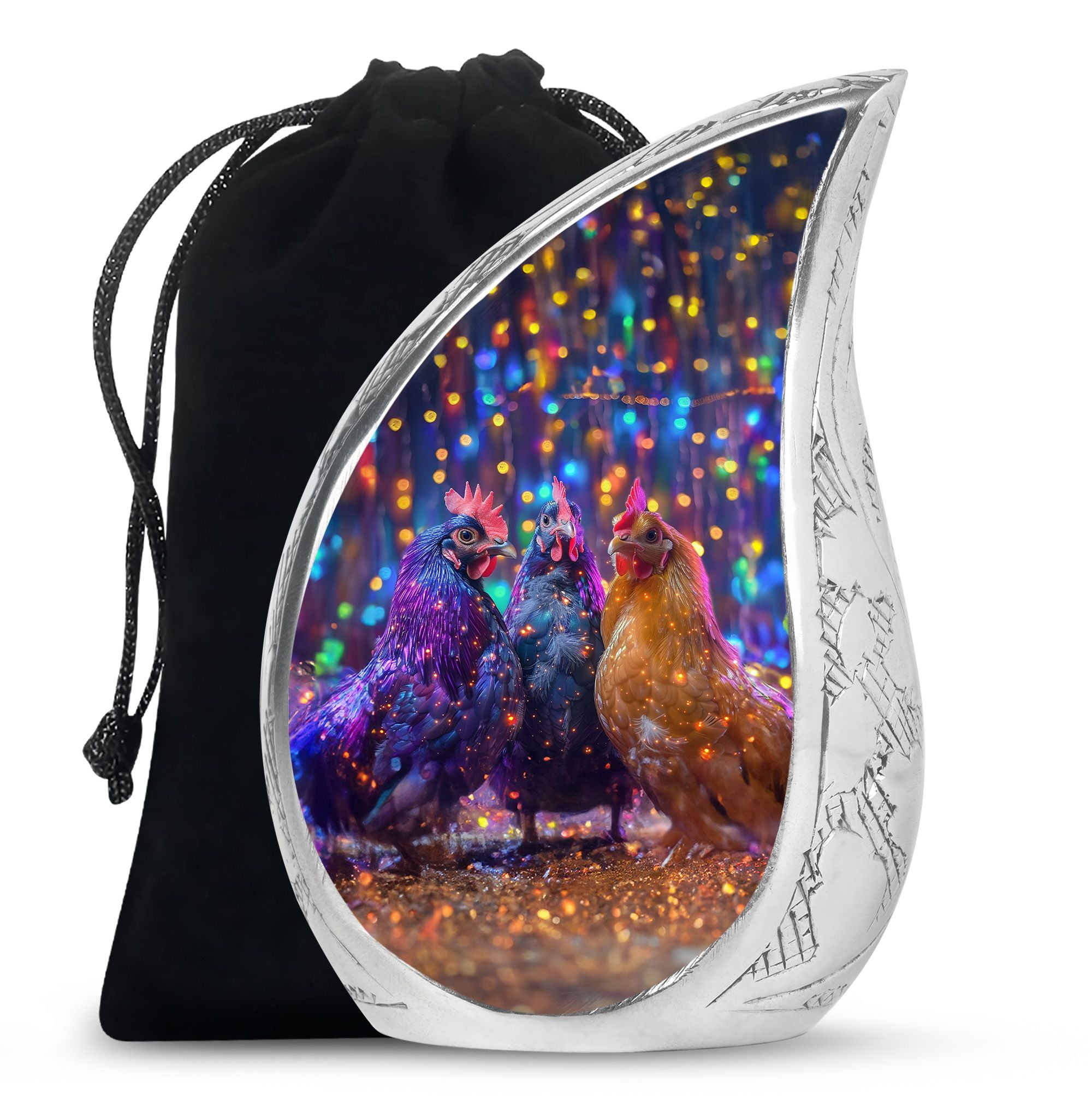 Chicken urn - urn for ashes adult male - cremation urns for human ashes ...