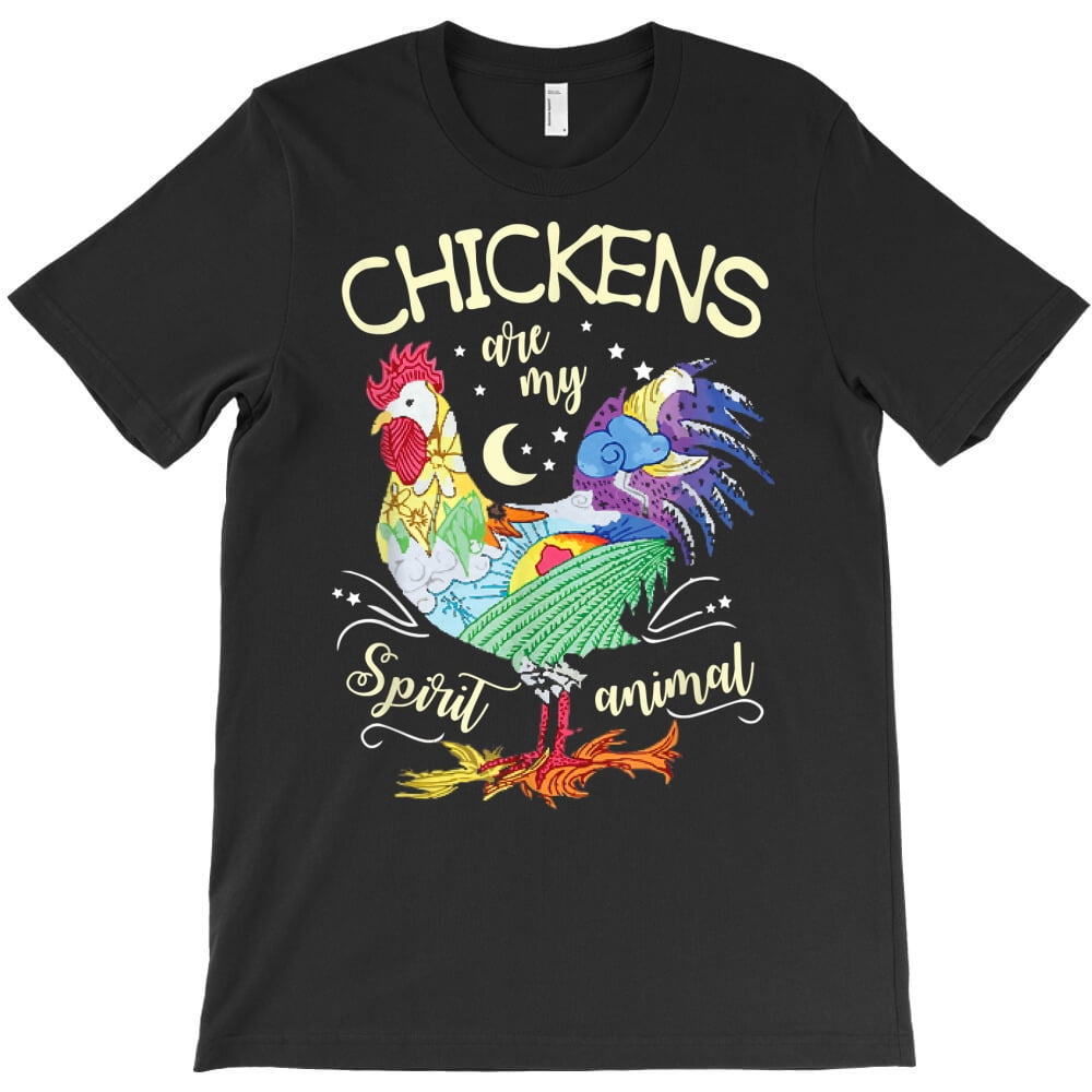 Chickens Are My Spirit Animal Funny Holiday Farm Life Gift Graphic ...