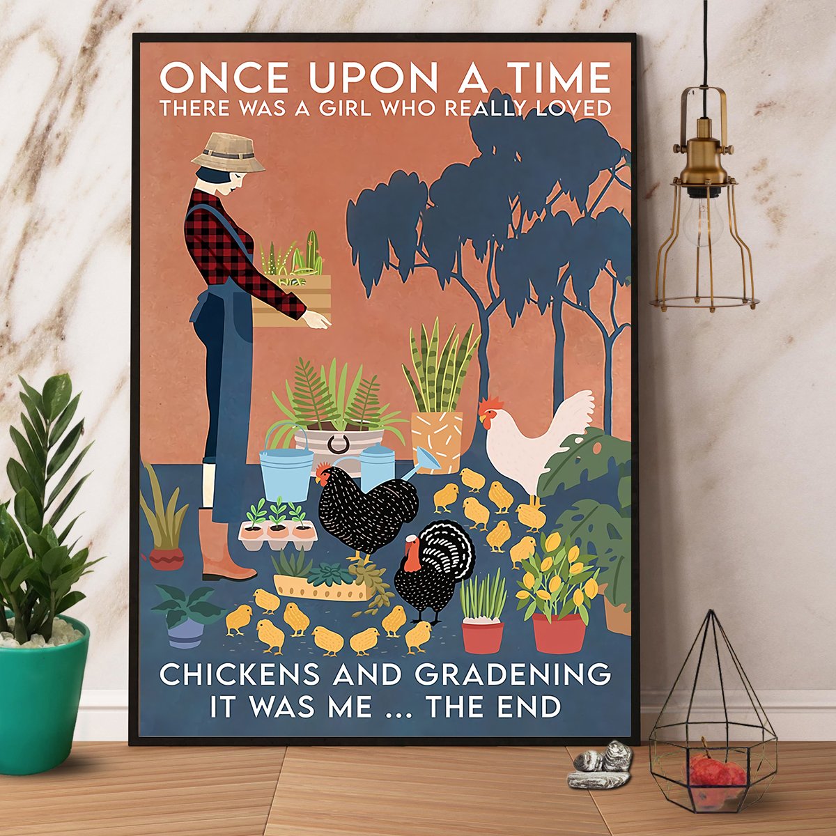 Chickens & Gardening A Girl Who Really Loved Chickens And Gardening ...