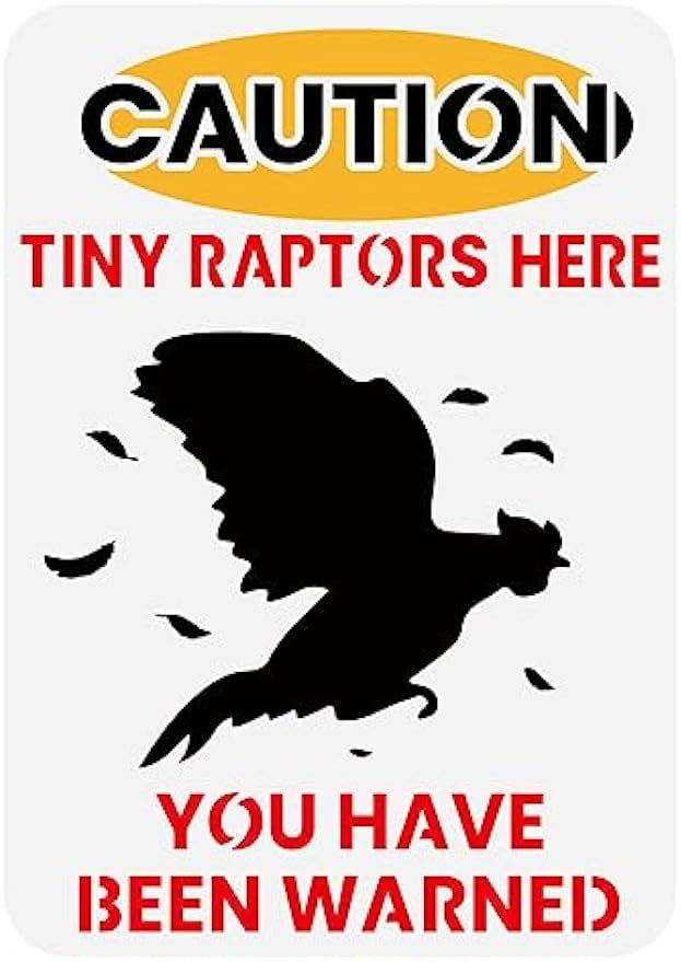 Chickens Sign Painting Stencil 8.3x11.7inch Chicken Caution Sign ...