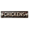 Chickens Tin Sign Vintage Metal Poster Living Room Bar Man Cave Home ...