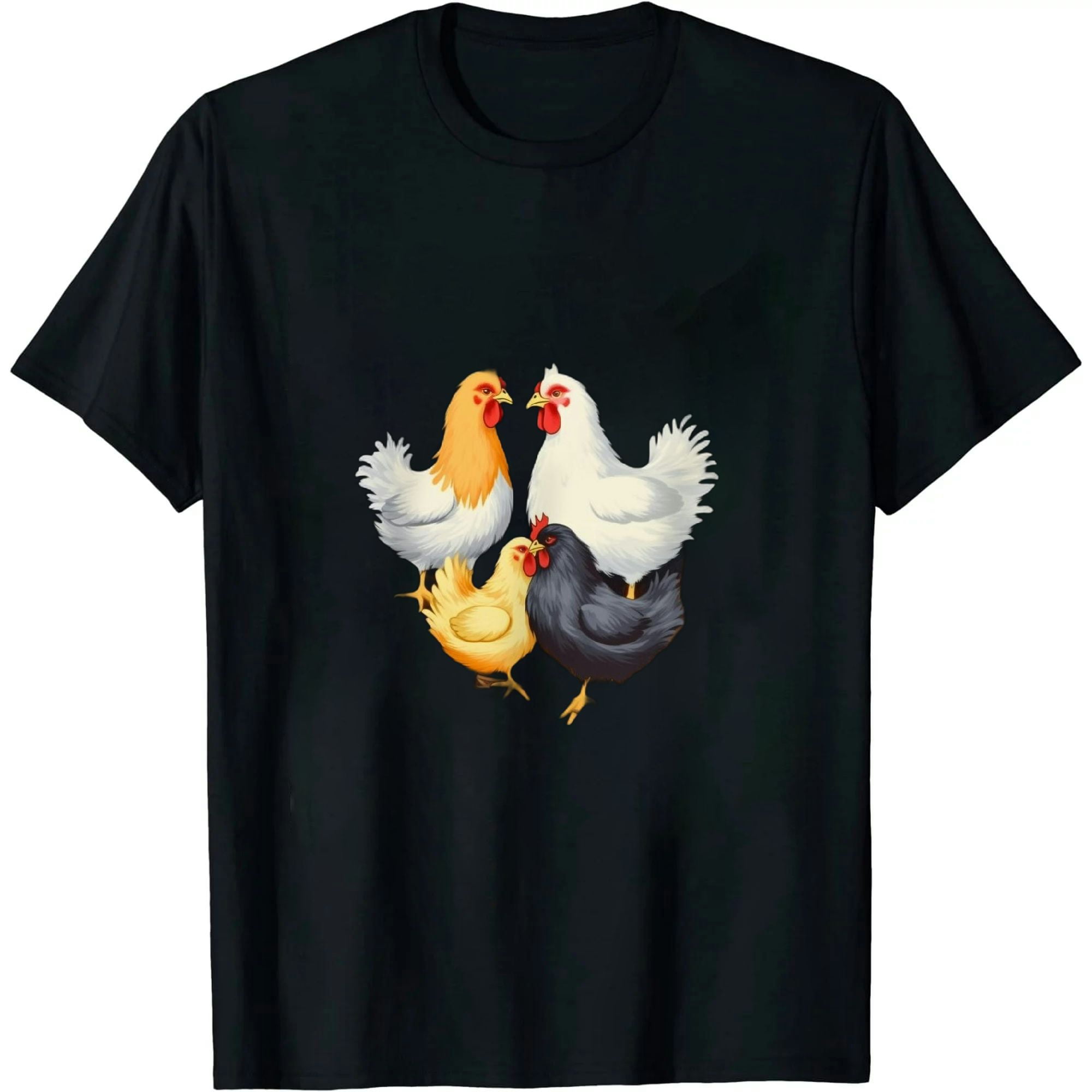 Chickens heart love chicken lady women men kids farmer gift T-Shirt ...