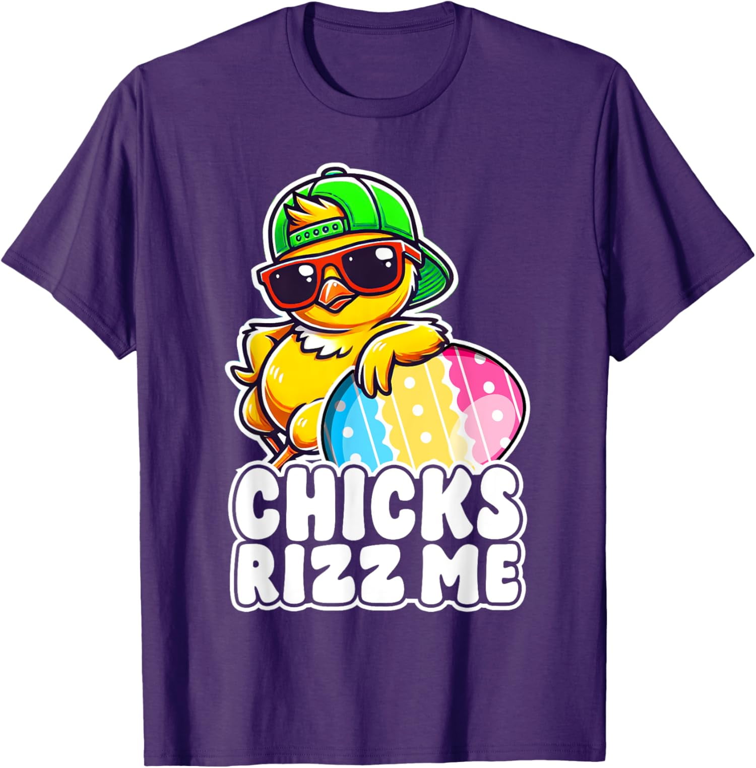 Chicks Rizz Me - Funny Easter Meme Apparel with Cool Chick Design for ...