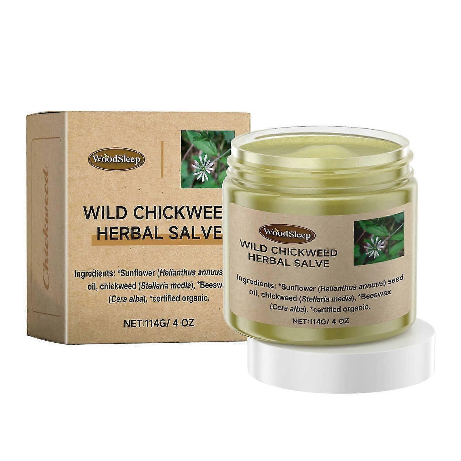 Chickweed Herbal Salve Skin Redness Relief Anti-itch Cream All Purpose ...