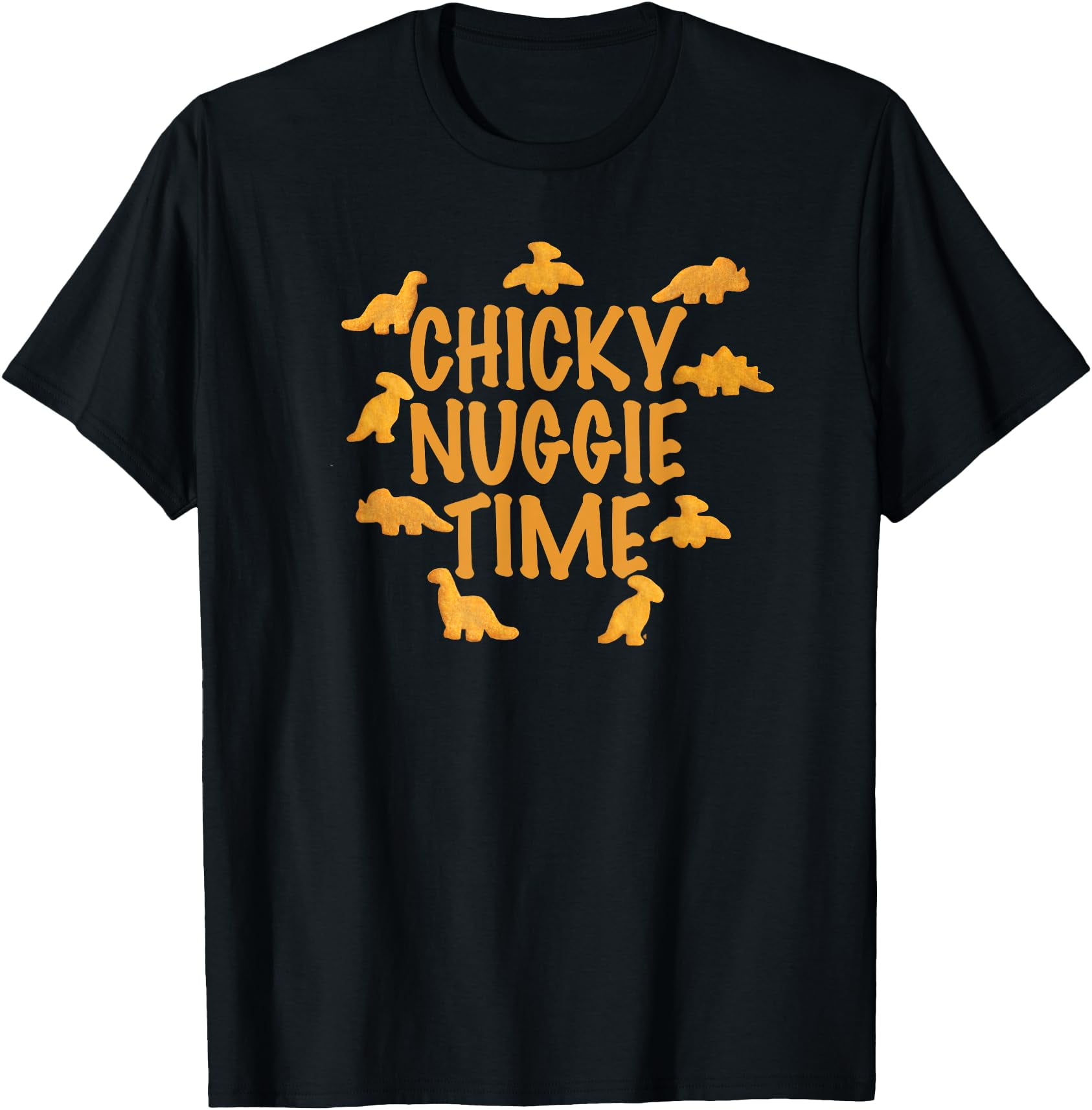 Chicky Nuggie Time Chicken Nugget Fans T-Shirt,Red Color,Size XL ...