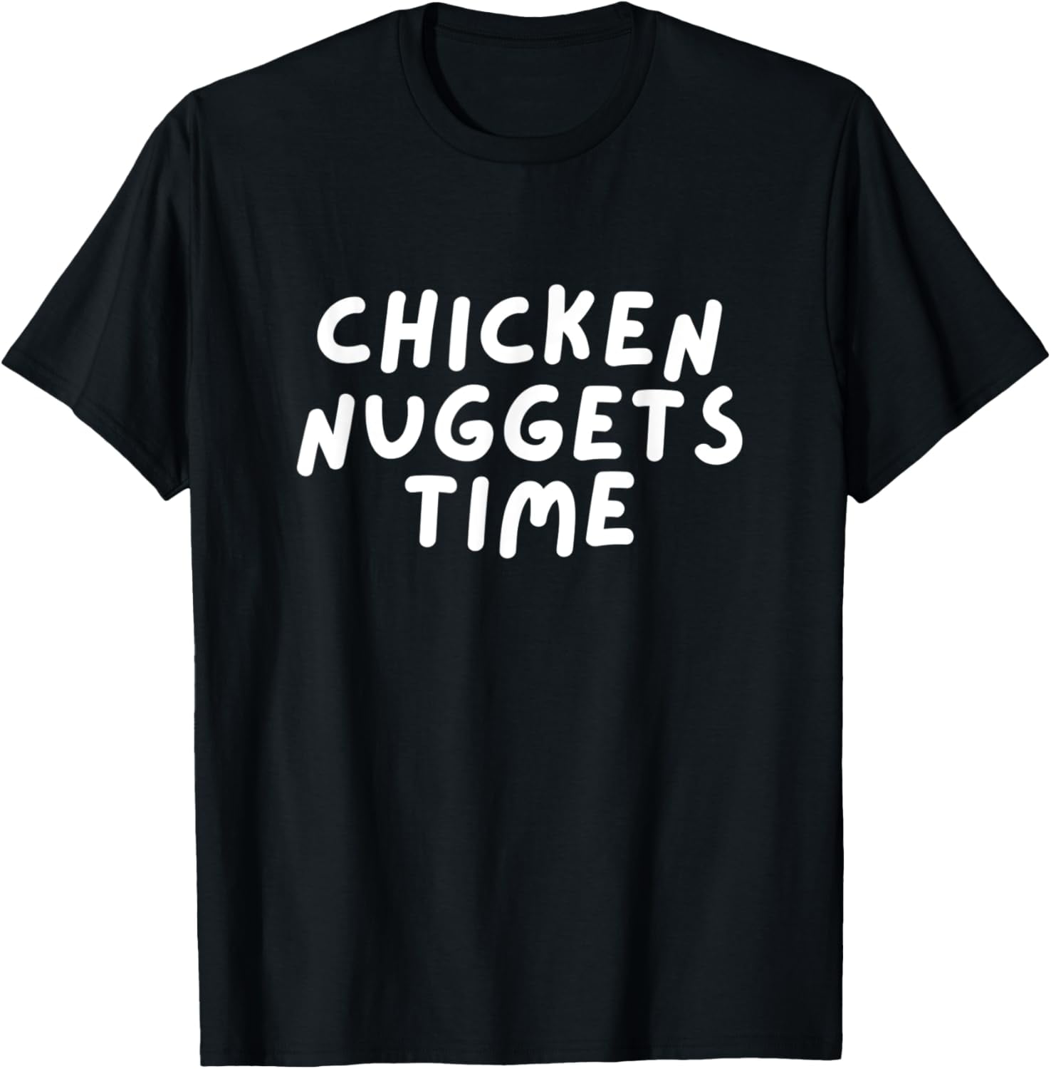 Chicky Nuggies Time Funny Viral Meme Chicken Nugget Trend T-Shirt ...