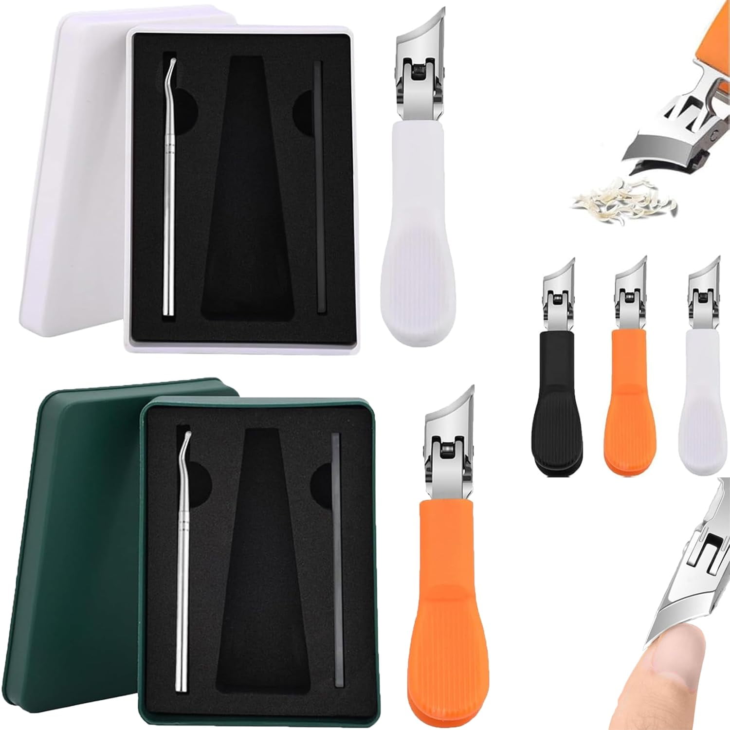 Chiclify Nail Clipper, Eagle Beak Nail Clippers, Three Sets of Eagle ...