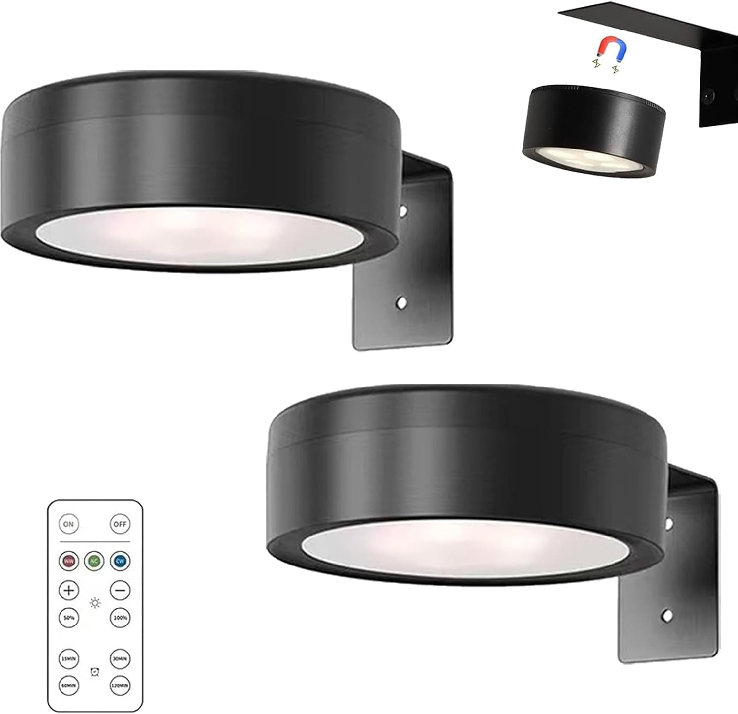 Chiclify Picture Lights for Wall with 3 Color Temps & Remote, LED ...