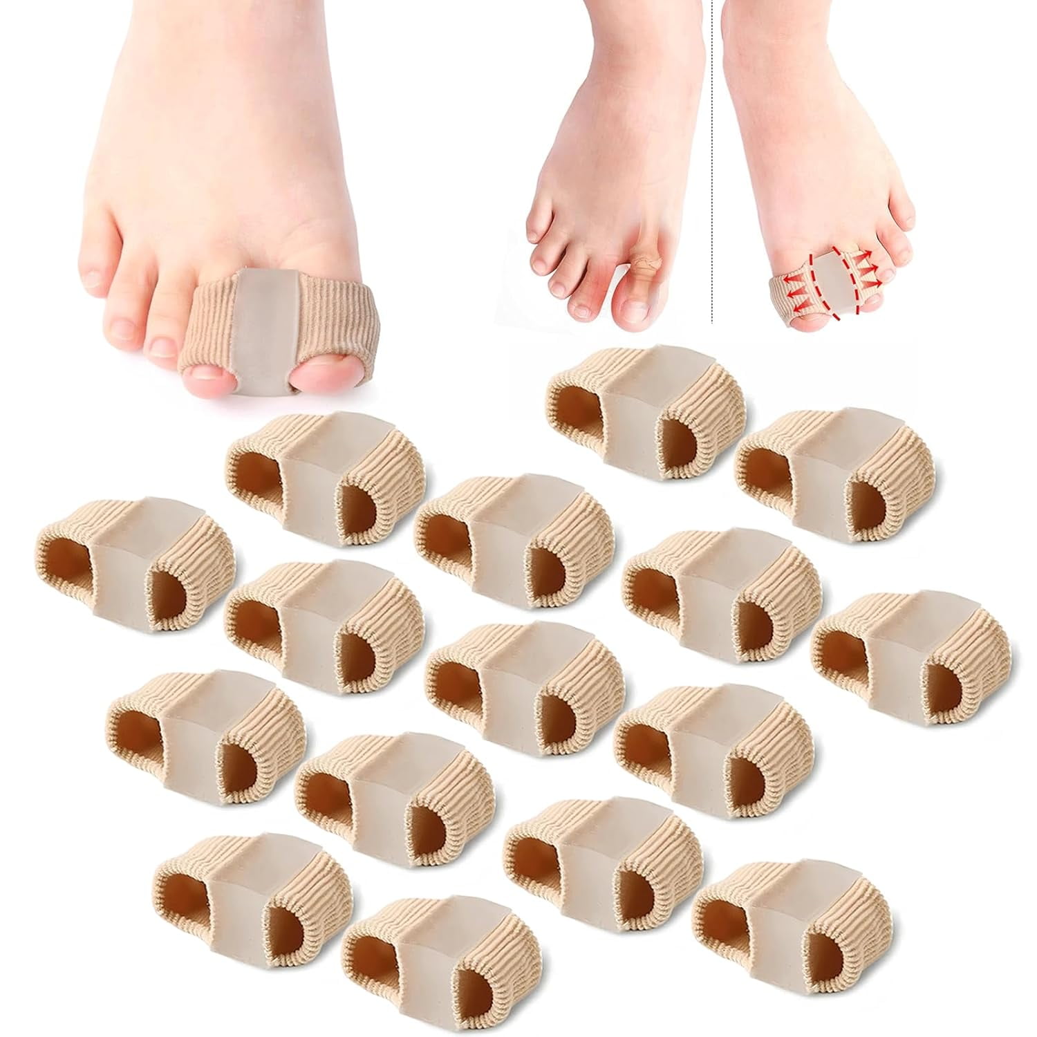 Chiclify Toe Spacers, 2025 New Premium Elastic Toe Separators ...