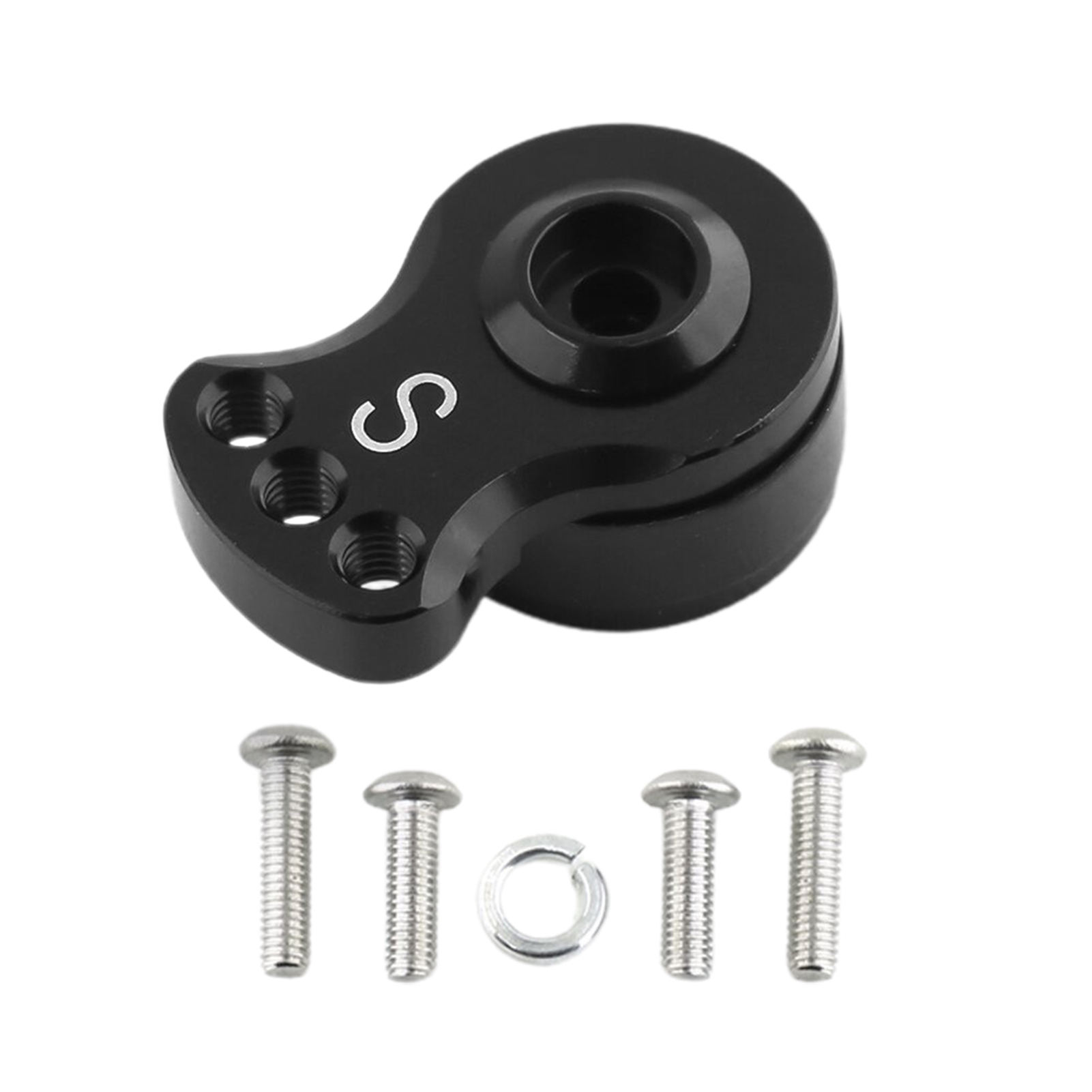 Chicmine 1/10 RC Car Servo Saver with Screws Gasket Kit 3/5 Holes ...