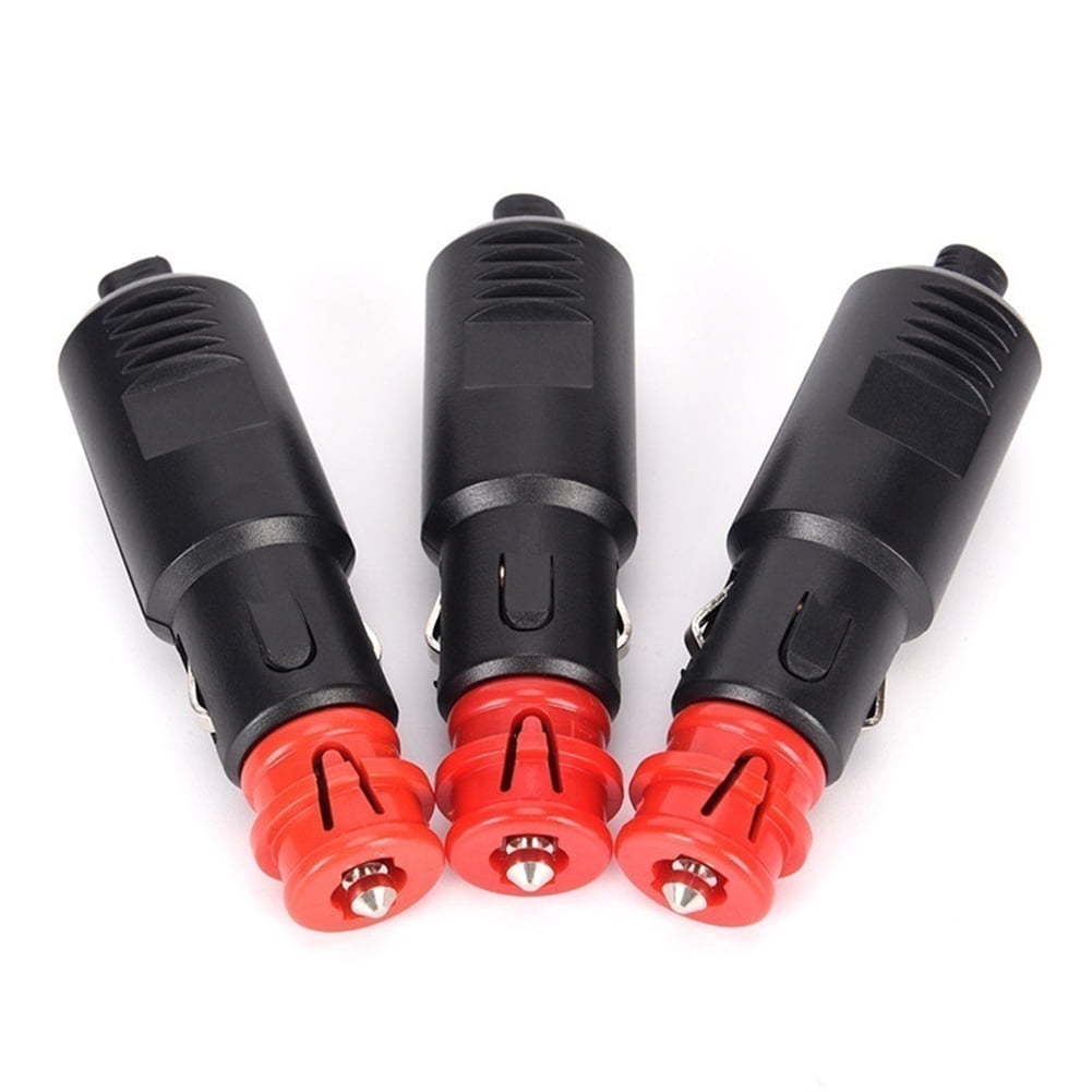 Chicmine 1/2/3Pcs Car Auto Cigarette Lighter Male Plug Socket Adaptor ...