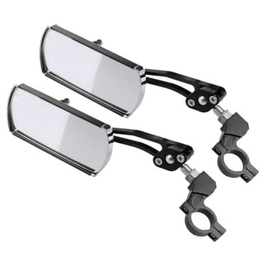TSV 2pcs Universal Bike Mirrors, Adjustable Bicycle Handlebar Rear View ...