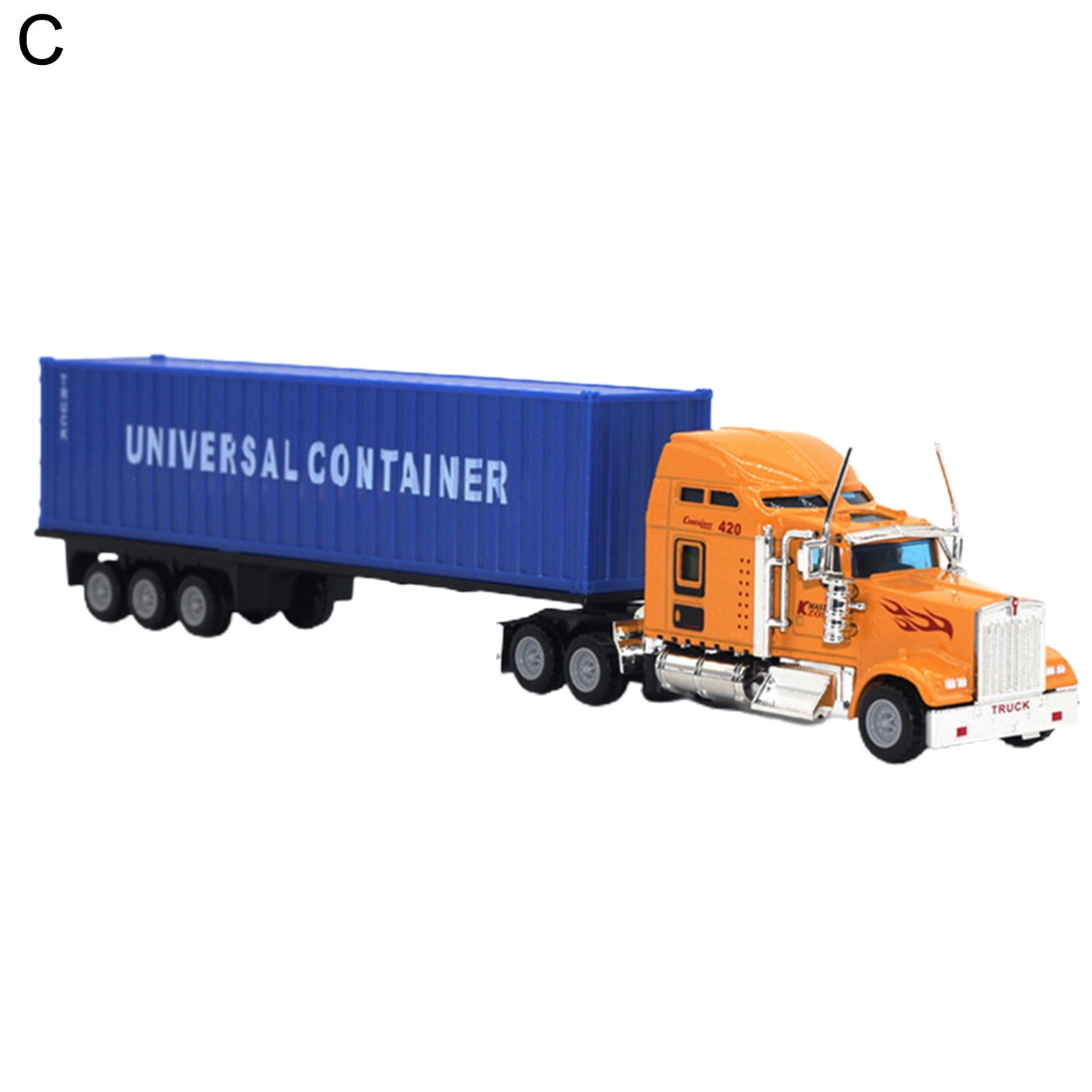Chicmine 1:65 Alloy Truck Model Realistic Simulated Detailed American ...