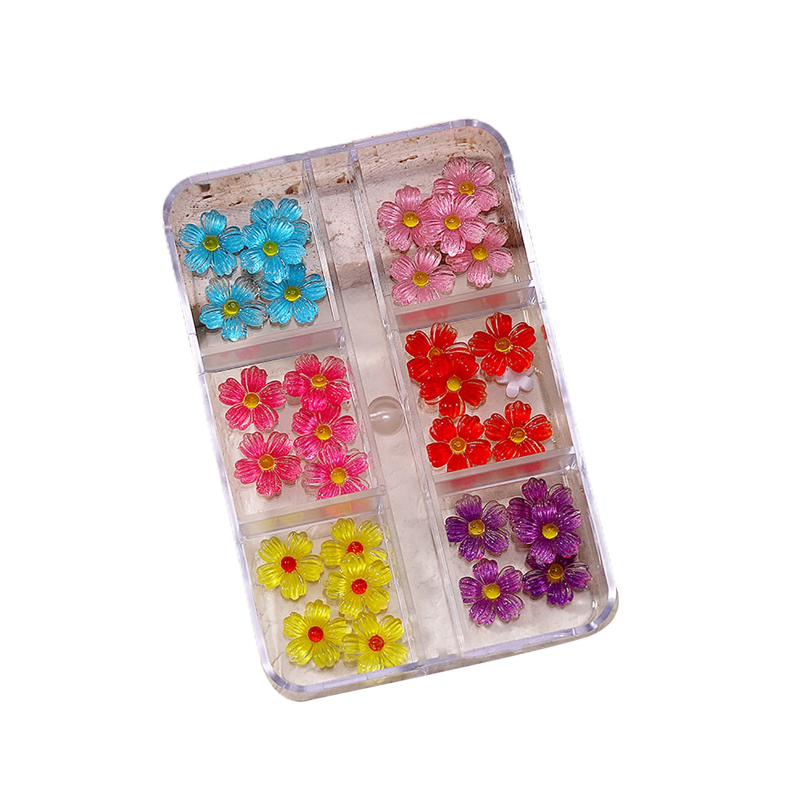 Chicmine 1 Box Nail Decoration Creative Shape Sparkling Stunning Visual ...