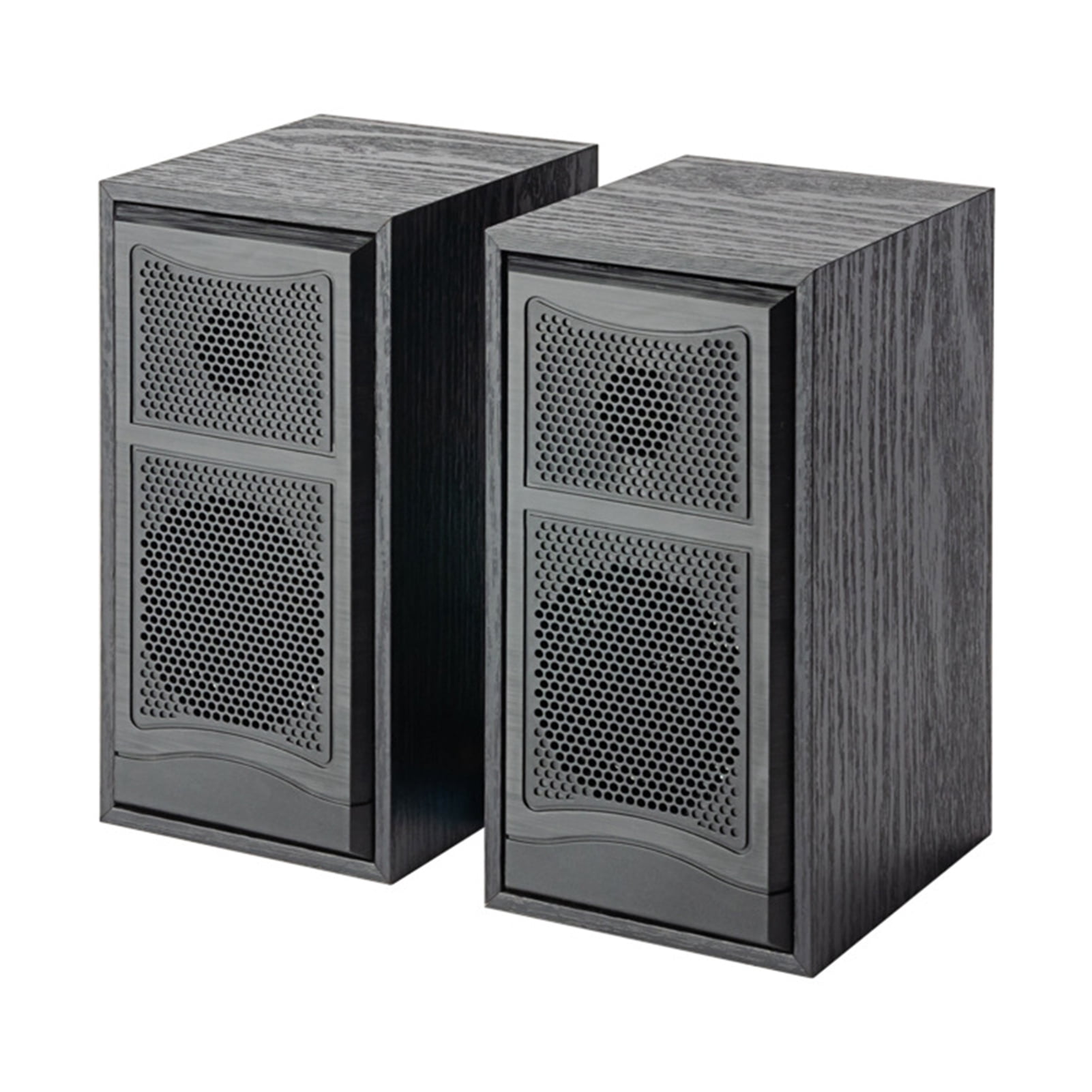 Chicmine 1 Pair Computer Speakers USB Powered Surround Sound Natural ...