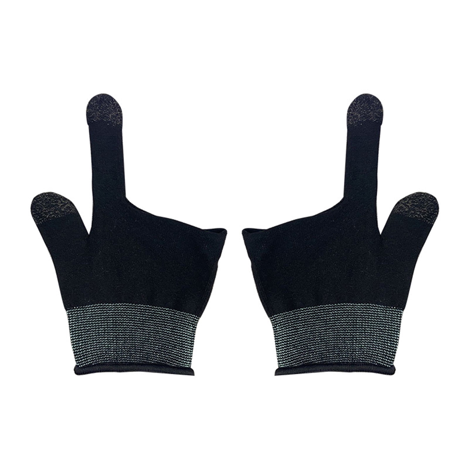 Chicmine 1 Pair Hand Covers Breathable Sensitive Touch Two-finger/Five ...
