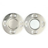 Chicmine 1 Pair Invisible 8-holes Design Magnet Buttons Metal Clothes ...